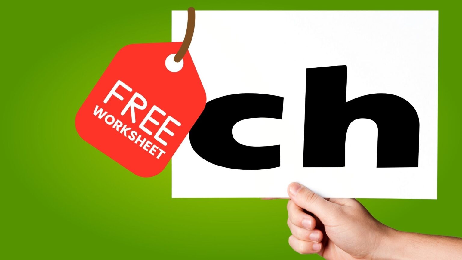 How to Teach the Consonant Digraph CH - FootStep Phonics